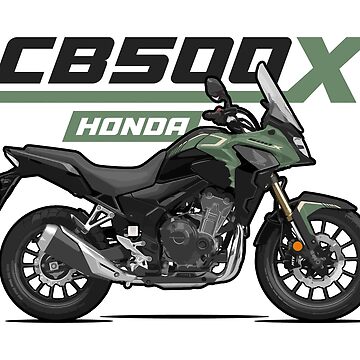 "CB500X - Green" Sticker for Sale by Tlozic | Redbubble
