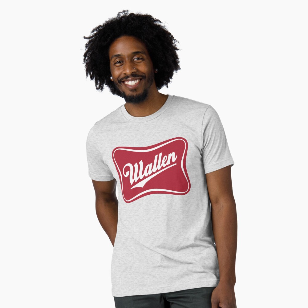 "Wallen Beer Country Sign Parody Logo" Sticker for Sale by ...