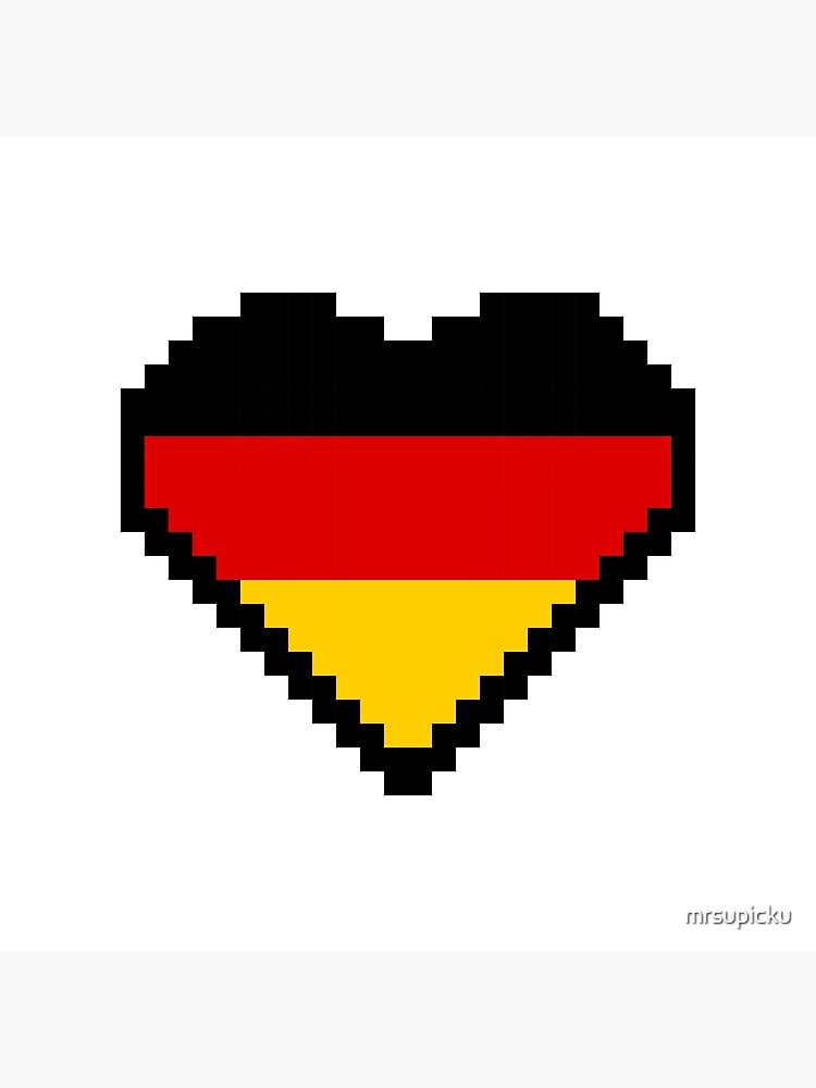 Nazi Flag Pixel Art