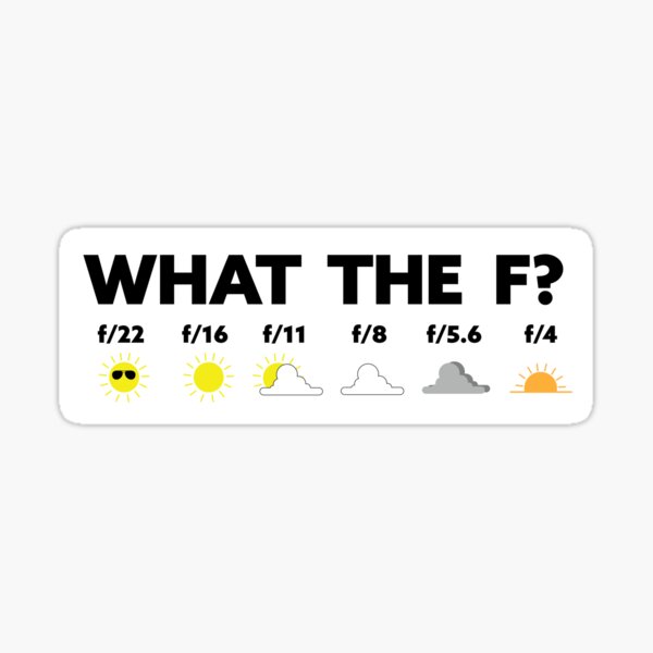 "What the F?" Sticker for Sale by Frogs3Designs | Redbubble