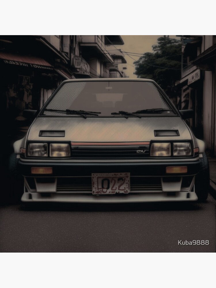 80's Retro Classic JDM Premium Matte Vertical Poster