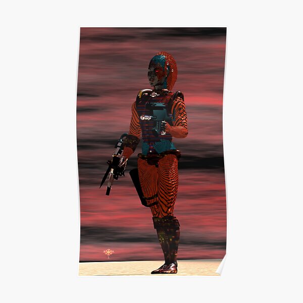 Póster «ARES CYBORG DE HYPERION WORLD Sci-Fi Movie Project» de ...