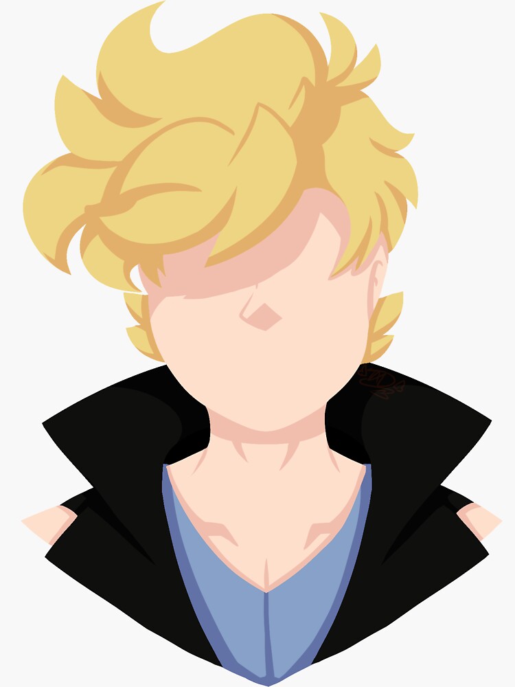 "Lineless Character Headshots - Gabe" Sticker for Sale by The-Angels ...