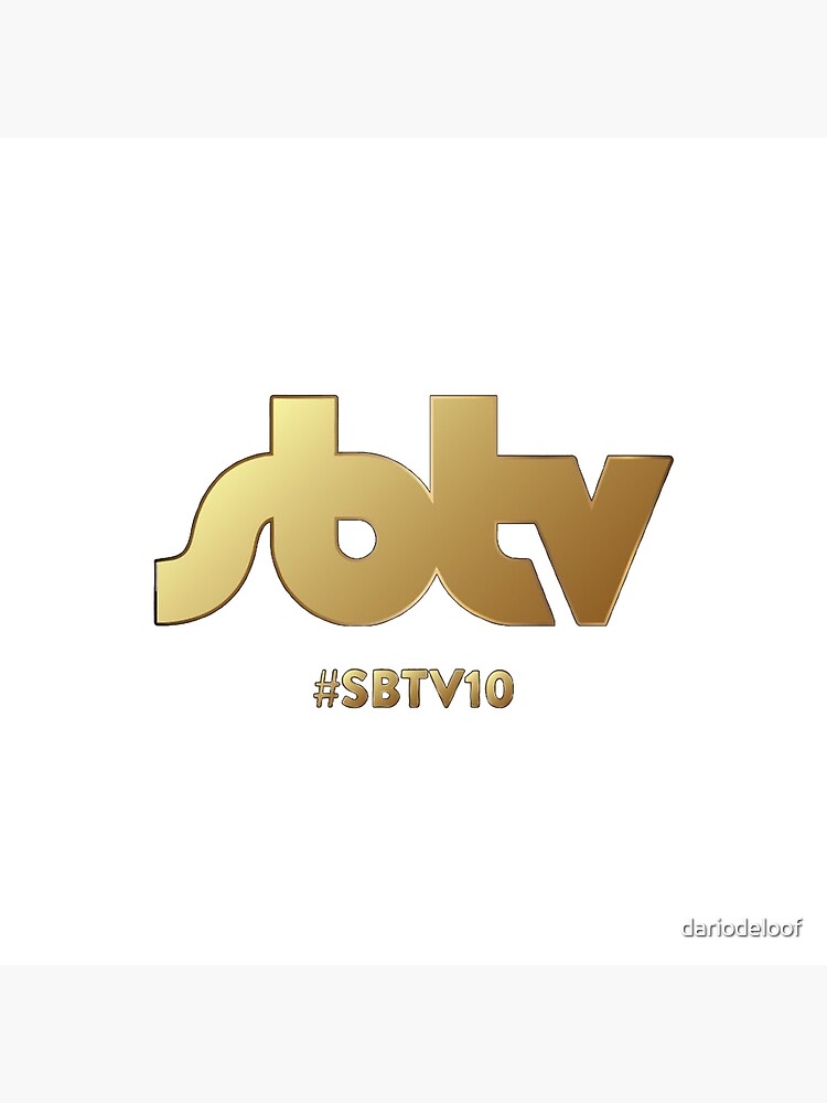 Lámina fotográfica «SBTV GOLD (10 años)» de dariodeloof | Redbubble