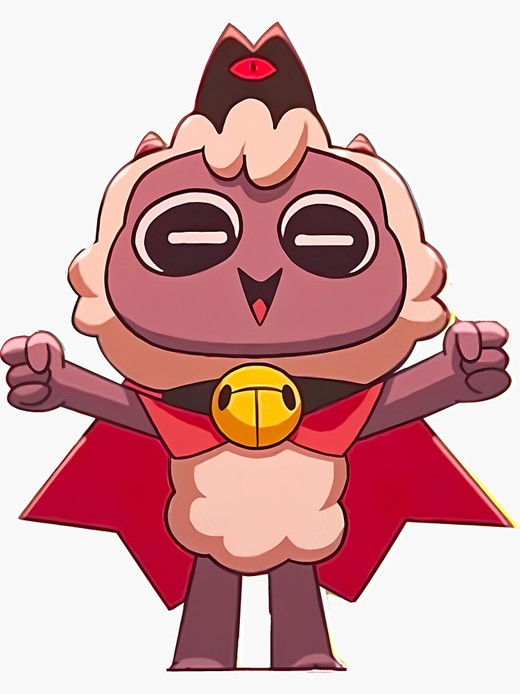 "funny Cult Of The Lamb" Sticker for Sale by safesadi | Redbubble
