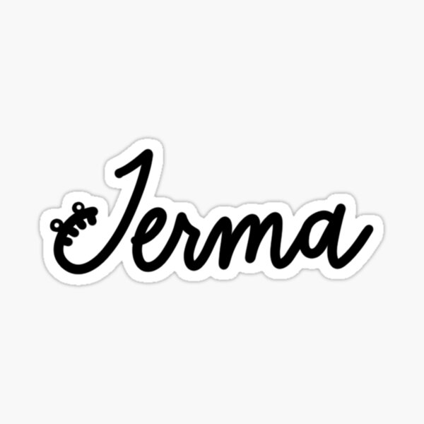 "Jerma Simplified Logo" Sticker for Sale by maxberube | Redbubble