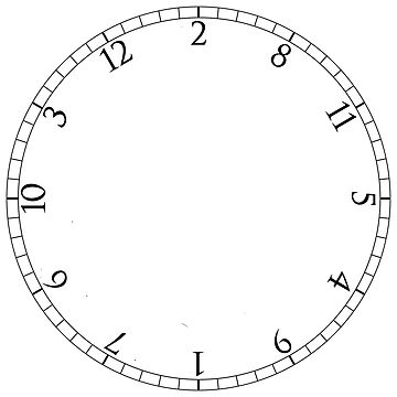 "Alphabetical Order Clock" Clock for Sale by daev | Redbubble