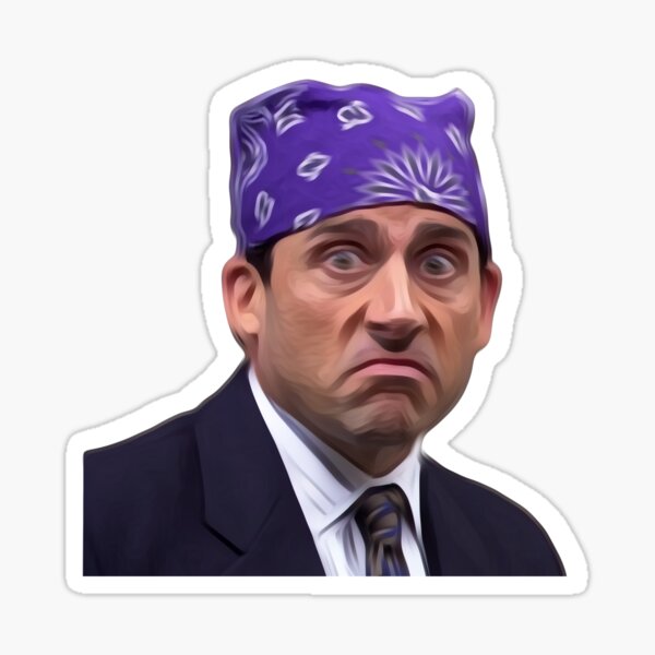 "Prison Mike Meme" Sticker for Sale by Filmprints | Redbubble