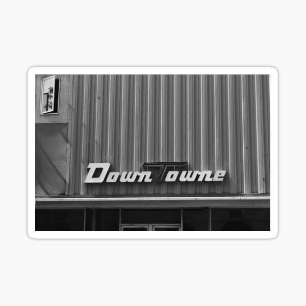 "Downtown" Sticker by JBroPhoto | Redbubble