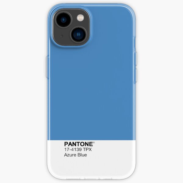 "Pantone - Azure Blue" iPhone Case for Sale by grumpy-bunny | Redbubble