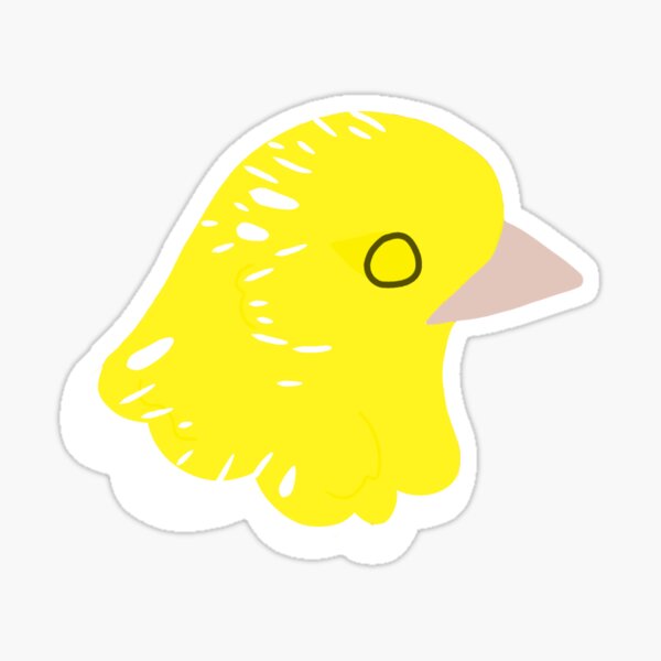 "CBS Sticker - Fife Fancy Canary" Sticker for Sale by ClumsyPillbug | Redbubble