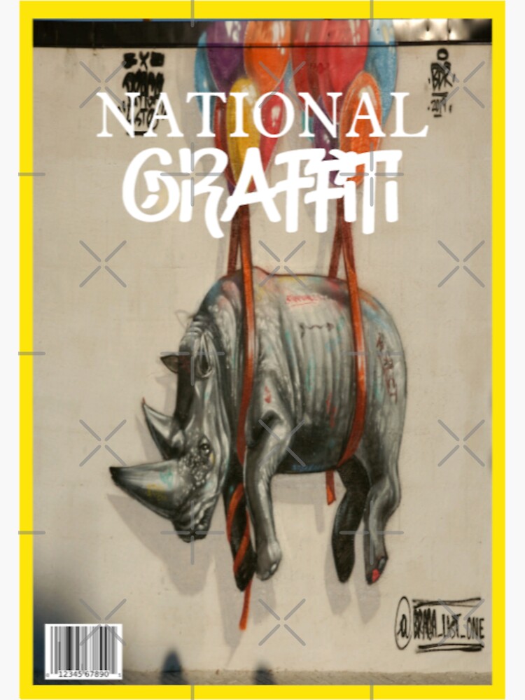 "NATIONAL GRAFFITI" Sticker for Sale by JASCKSHIRTS | Redbubble