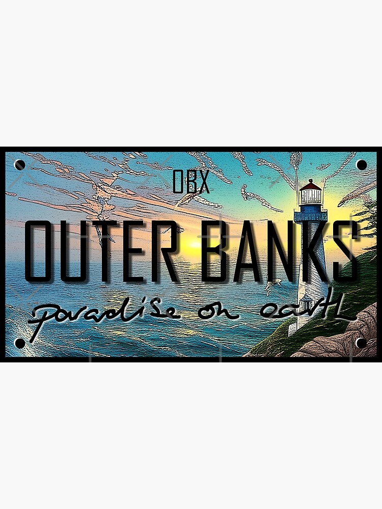 "OFFICIAL Outer Banks Paradise on Earth Fan Art." Art Print for Sale by ...