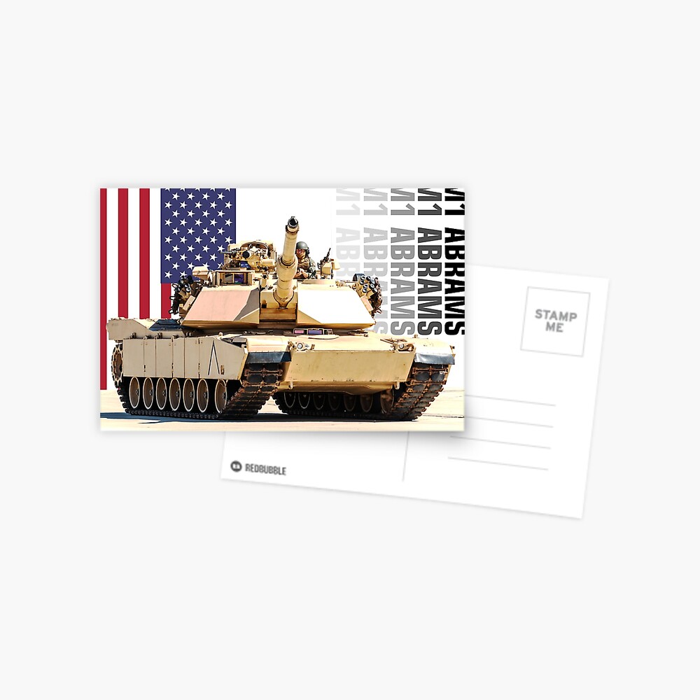 "M1 Abrams Tank" Sticker for Sale by ERIDIaNARtS | Redbubble