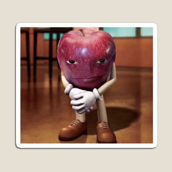 "goofy ahh apple" Magnet for Sale by Trendingfy | Redbubble