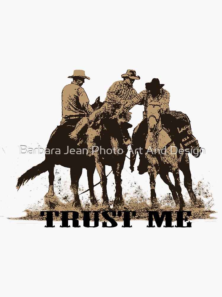" BRONC RIDER QUOTES" Sticker for Sale by Barbara Jean Photo Art And ...