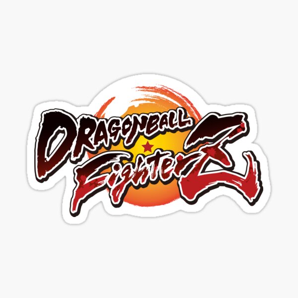 "Dragonball Fighterz Logo Sticker" Sticker for Sale by LeTotinos ...