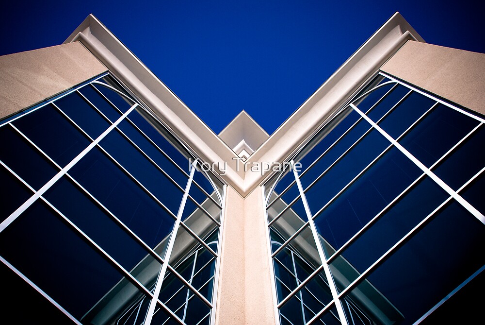 "Symmetry: Blue Reflection" by Kory Trapane | Redbubble