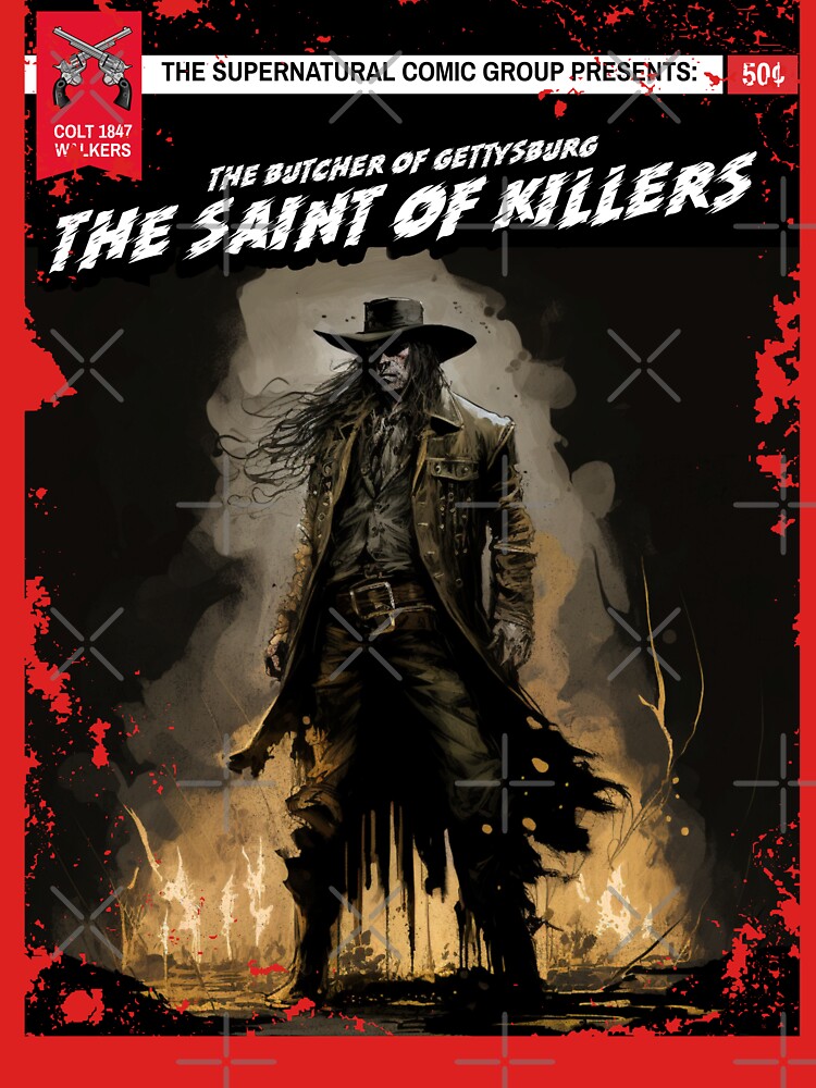 "The butcher of Gettysburg, saint of killers, comic book fanArt ...