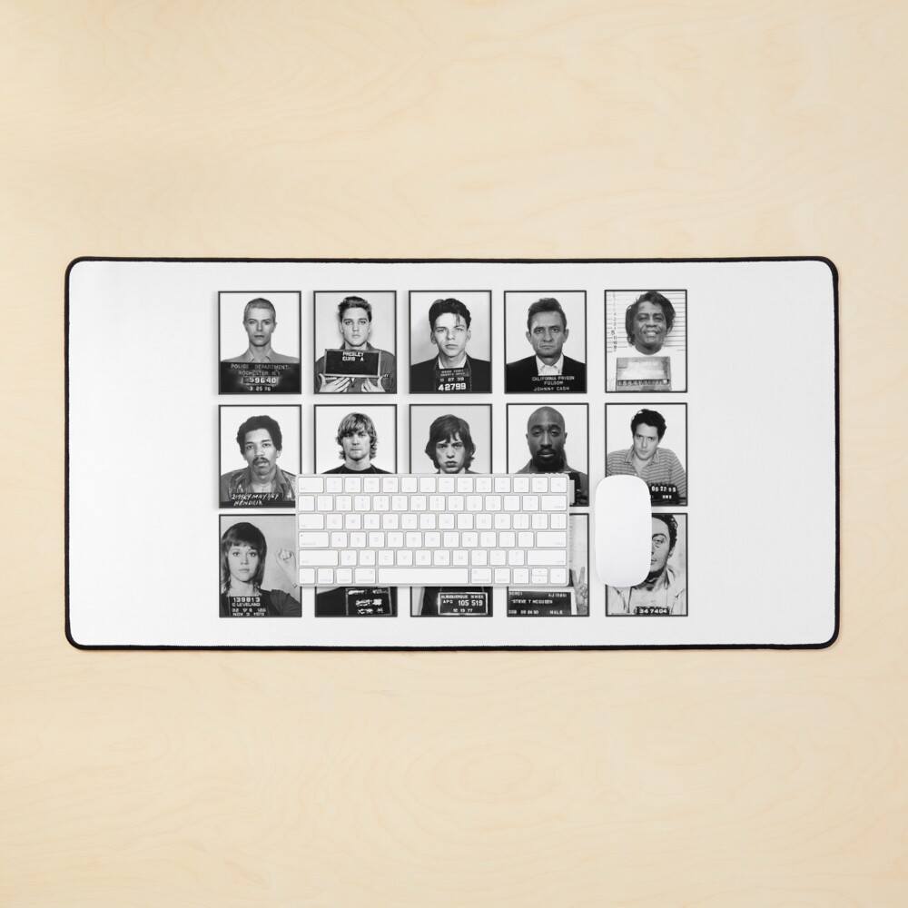"Famous Celebrity Mugshots" Poster for Sale by nicknickb | Redbubble