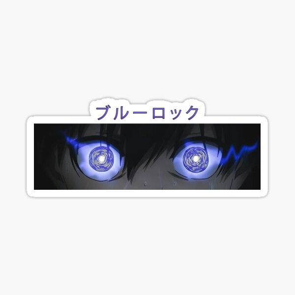 "Yoichi Isagi - Blue Lock" Sticker by Harukuradesu0 | Redbubble