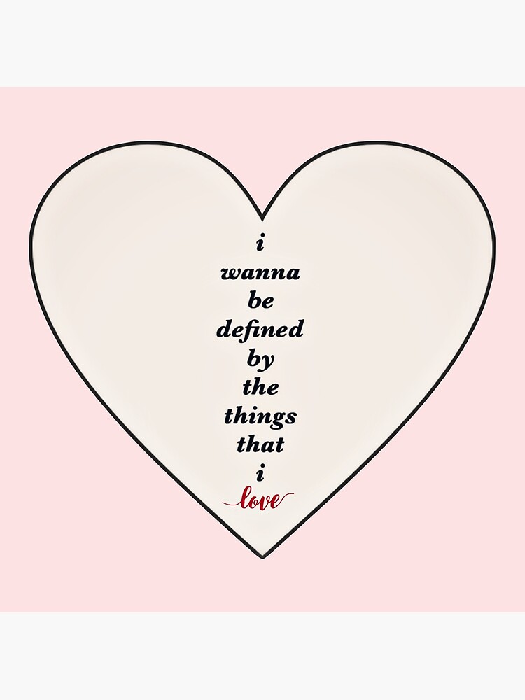 "Taylor Swift, Daylight - 'I wanna be defined by the things that I love ...