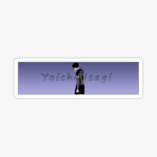 "Yoichi Isagi - Blue Lock" Sticker for Sale by Harukuradesu0 | Redbubble