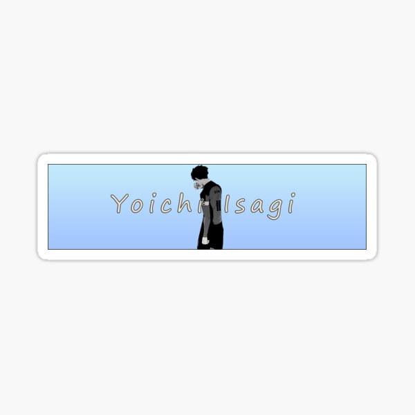 "Yoichi Isagi - Blue Lock" Sticker for Sale by Harukuradesu0 | Redbubble