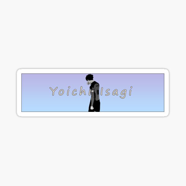 "Yoichi Isagi - Blue Lock" Sticker for Sale by Harukuradesu0 | Redbubble