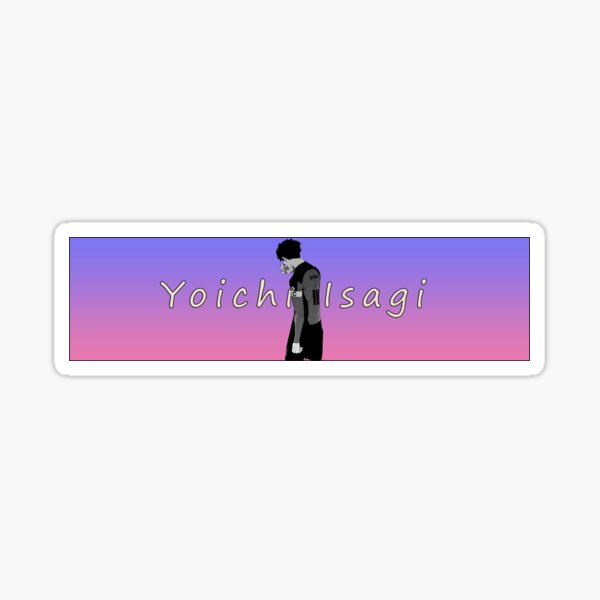 "Yoichi Isagi - Blue Lock" Sticker for Sale by Harukuradesu0 | Redbubble
