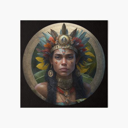 "Taino Princess Indigenous Pride" Art Board Print for Sale by ...