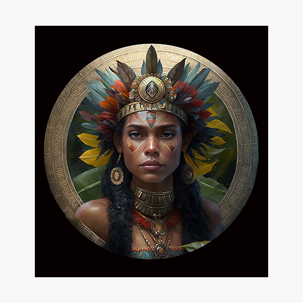 "Taino Princess Indigenous Pride" Photographic Print for Sale by ...