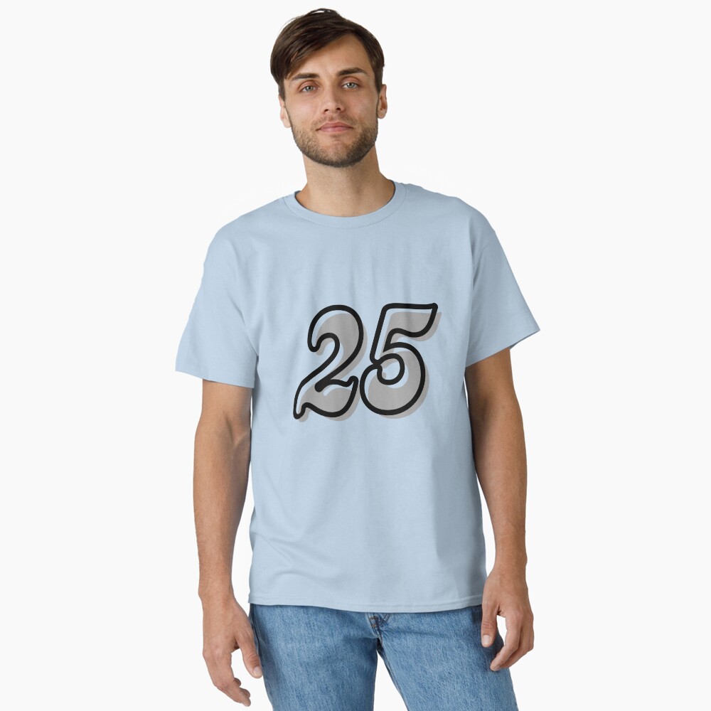 "Number 25" Sticker for Sale by mankindvm | Redbubble