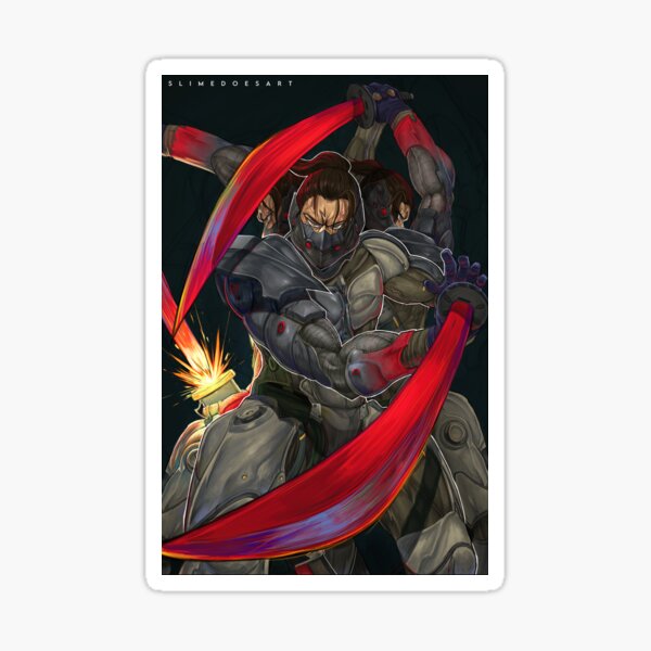 "Metal Gear Rising: Revengeance (Jetstream Sam Fan Art) " Sticker for ...