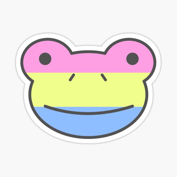 "Pan Frog" Sticker for Sale by pastelhorror | Redbubble