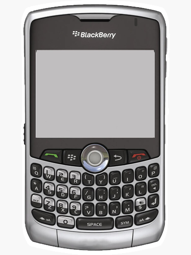 "BlackBerry" Sticker for Sale by Exhausted90Girl | Redbubble