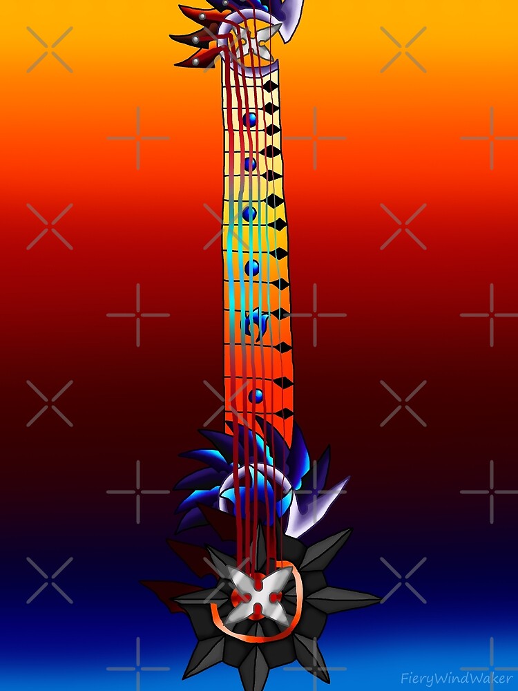 "Fusion Keyblade Guitar #120 - Twilight Blaze & Leviathan" by ...