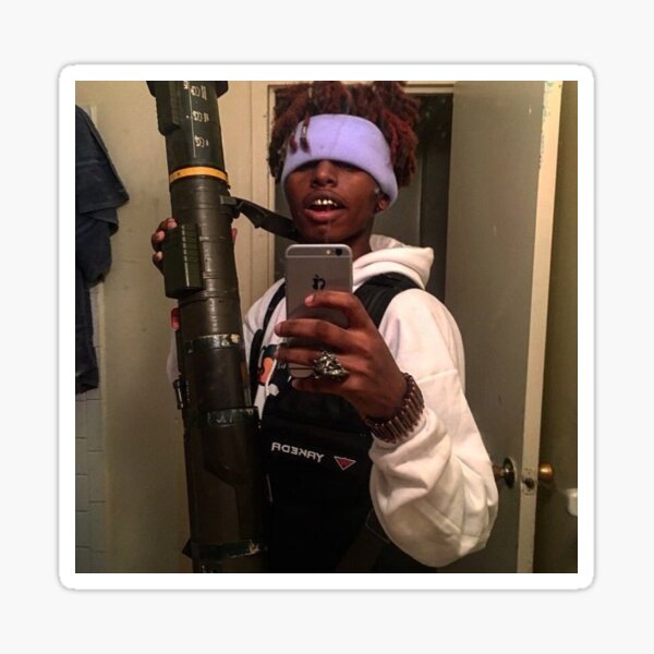 "Zillakami with a RPG" Sticker for Sale by gothicshrimp | Redbubble