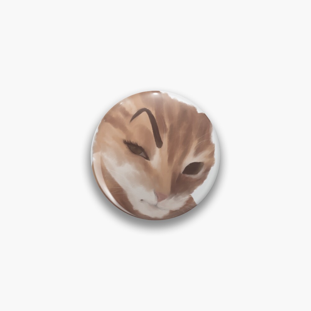 Pegatina for Sale con la obra «ceja gato» de T0yDancer | Redbubble
