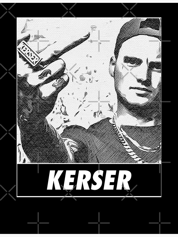 "kerser | Kerser Rapper Goat v2" Poster for Sale by Grafik0 | Redbubble