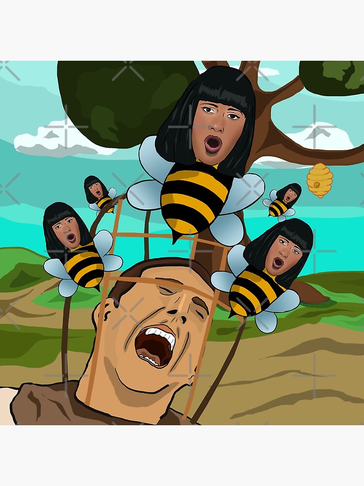 "Not The Cardi Bees!" Poster by Barnyardy | Redbubble