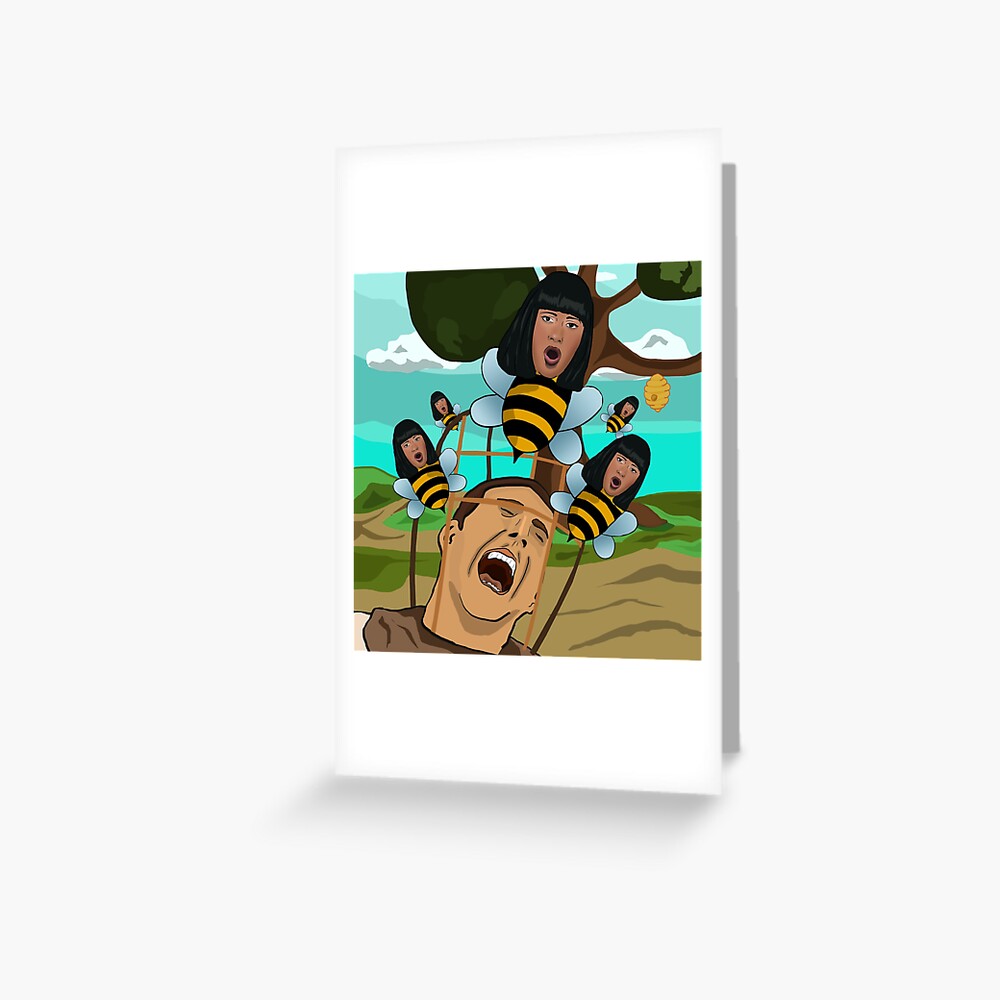 "Not The Cardi Bees!" Greeting Card for Sale by Barnyardy | Redbubble