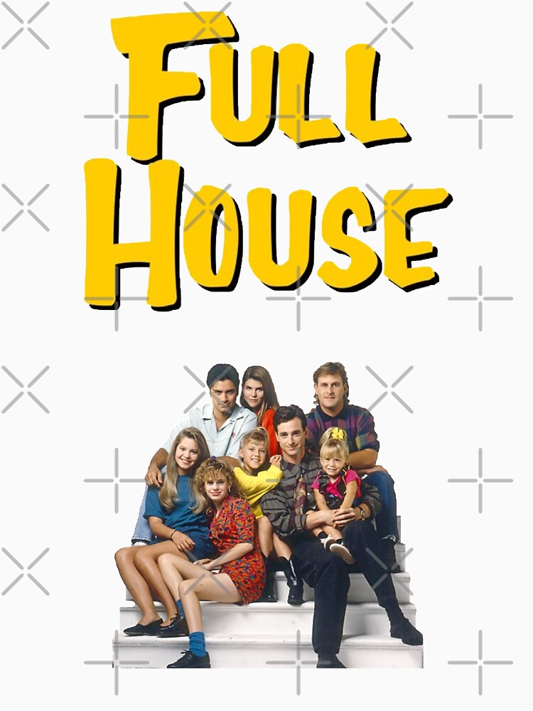 "Full House (Sticker 2 Pack)" T-shirt for Sale by kathleenkwiat ...