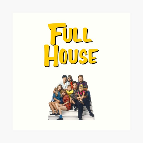 "Full House (Sticker 2 Pack)" Art Print by kathleenkwiat | Redbubble