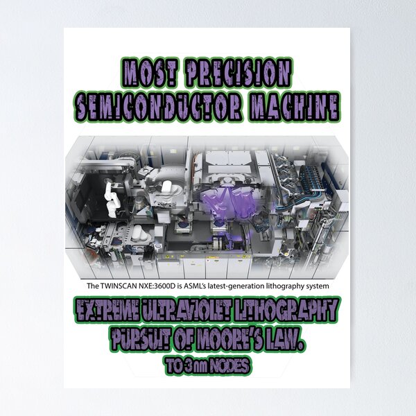 "most precision semiconductor machine" Poster for Sale by crnimiso ...