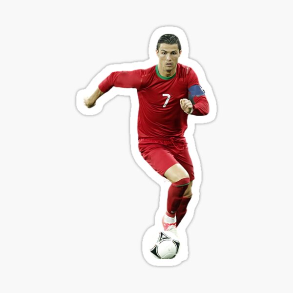"CR7 FOOTBALL KING " Sticker for Sale by iamamiraj | Redbubble