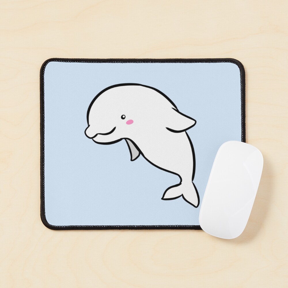 "Beluga whale cute illustration " Sticker for Sale by Yarafantasyart ...