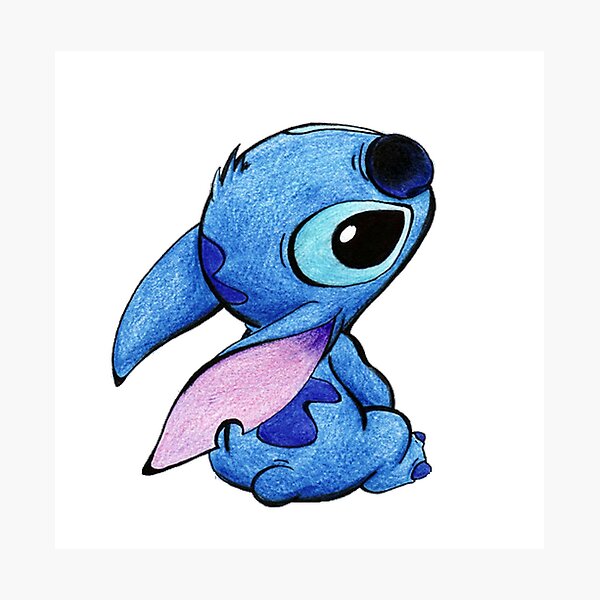 Impression photo for Sale avec l'œuvre « Cute stitch ! » de l'artiste ...