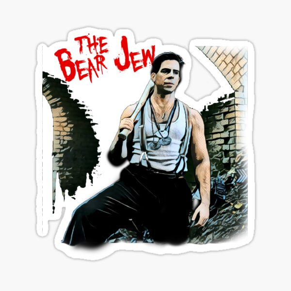 "the Bear Jew" Sticker for Sale by JTK667 | Redbubble