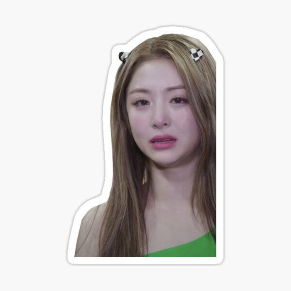 "Yunjin Crying After LE SSERAFIM First Win" Sticker for Sale by ...